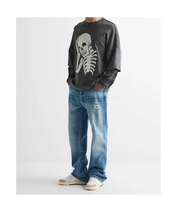 Palm Angels Printed Long-sleeved T-shirt