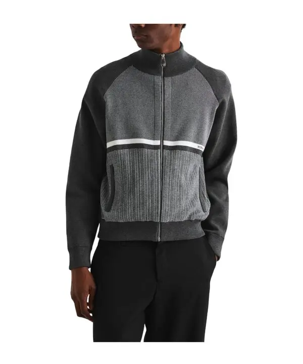 Versace Zip-up Sweater
