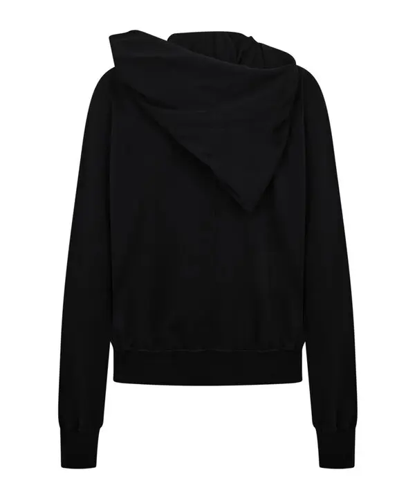 Rick Owens Zippered Hoodie - Black