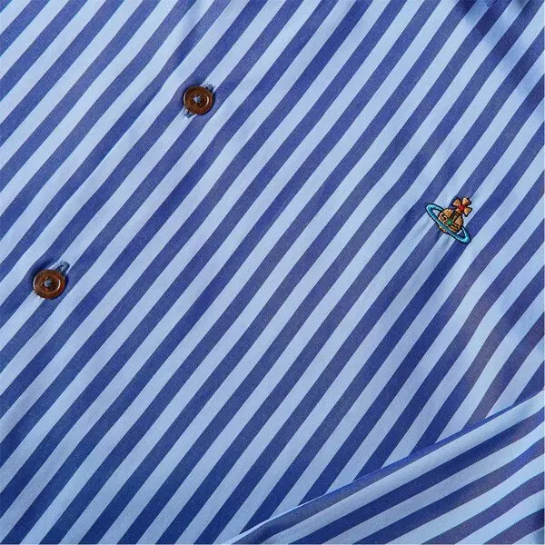 VIVIENNE WESTWOOD Logo Striped Shirt