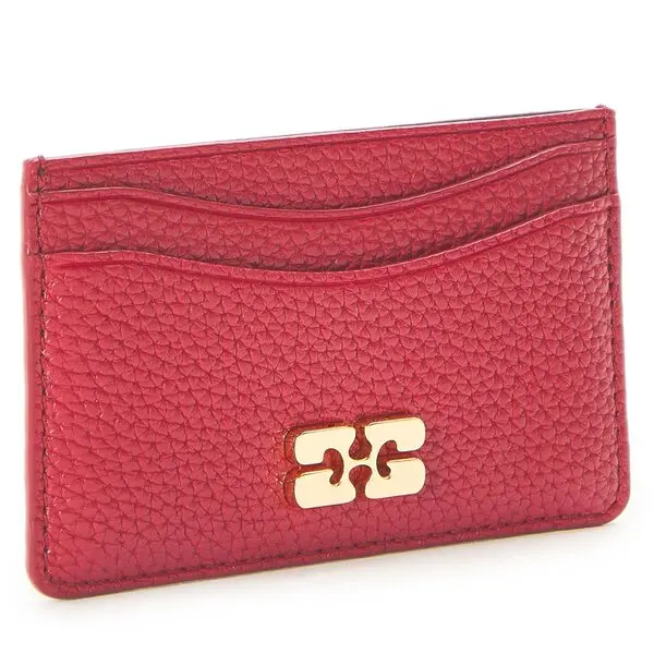 GANNI Logo Detail Card Holder