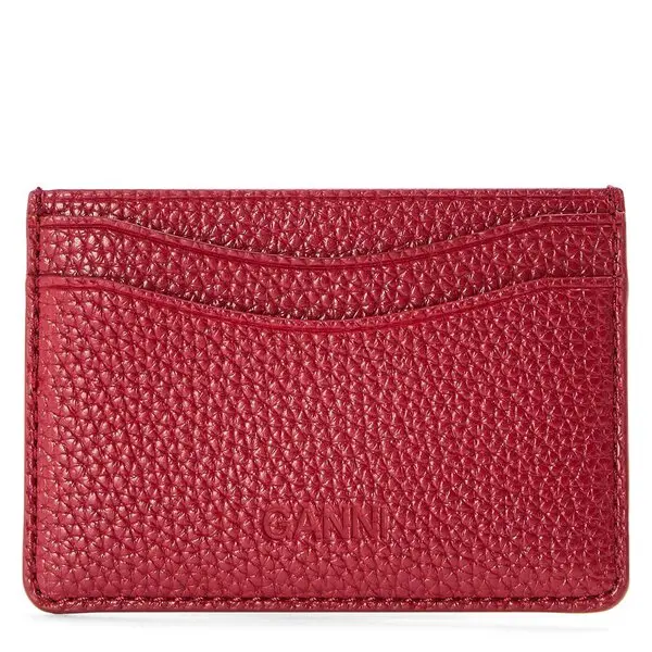 GANNI Logo Detail Card Holder