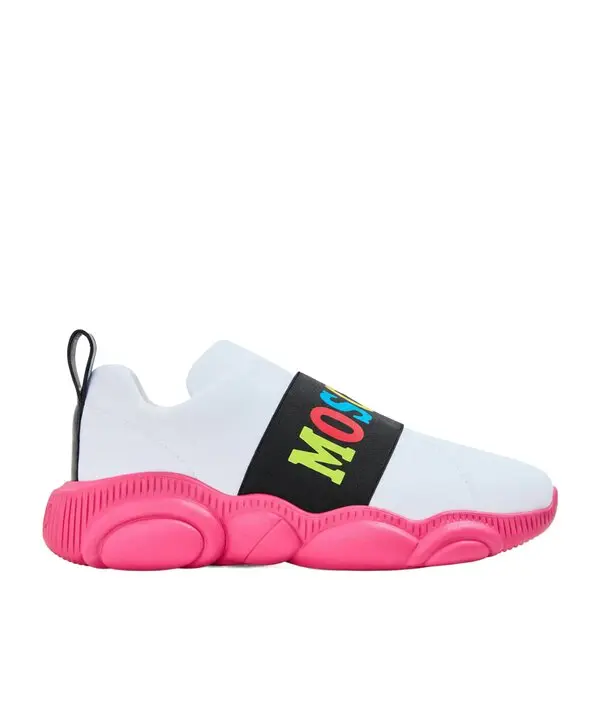 Moschino Color Block Low-top Trainers - Pink