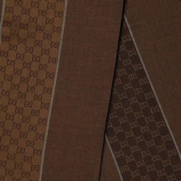 Gucci Printed Spliced Scarf