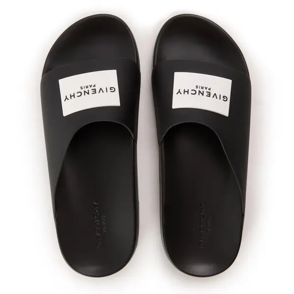 Givenchy Label Pool Sliders