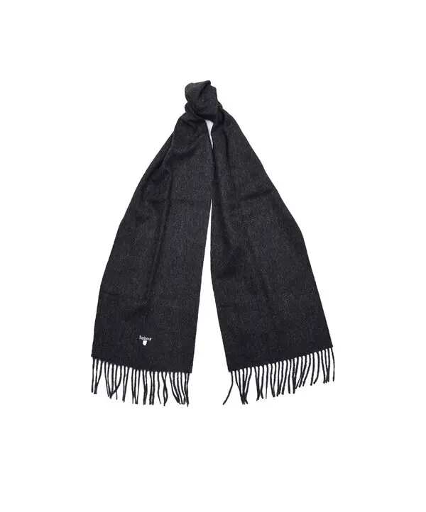 Barbour Logo Detail Wool Scarf
