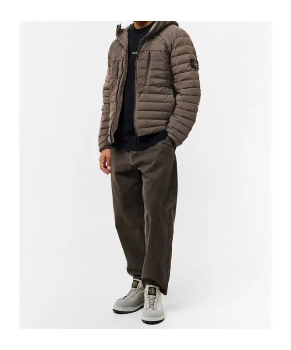 Stone Island Duck Down Full Zip Medium Puffer Jacket