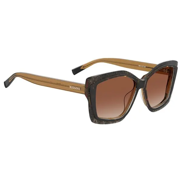 Missoni Oversized Logo Detail Sunglasses