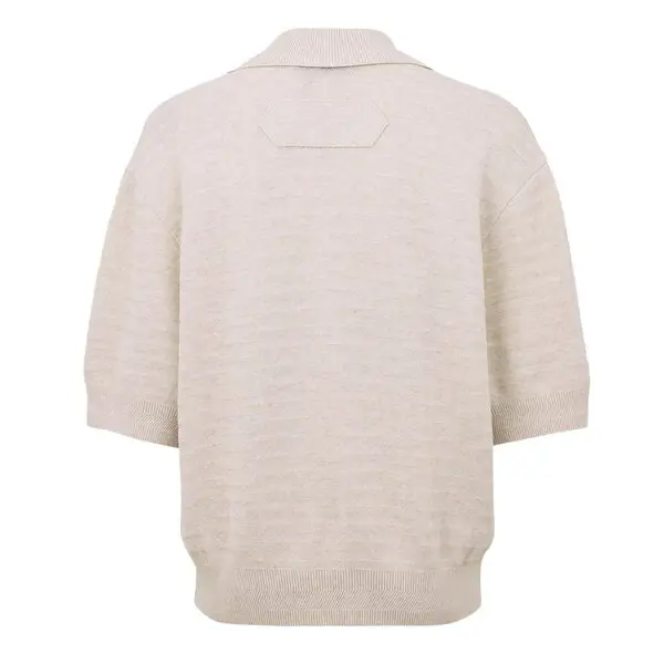 Jacquemus Short-sleeved Knit Polo Shirt