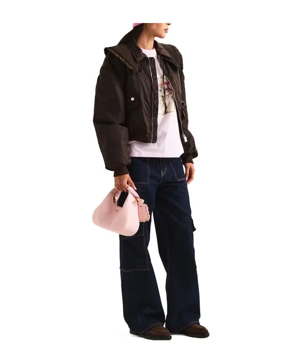 GANNI Short Flight Jacket