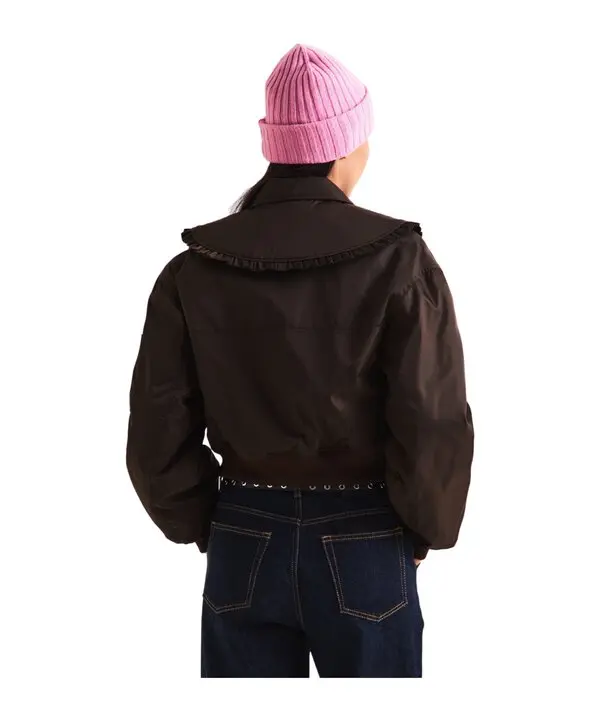 GANNI Short Flight Jacket