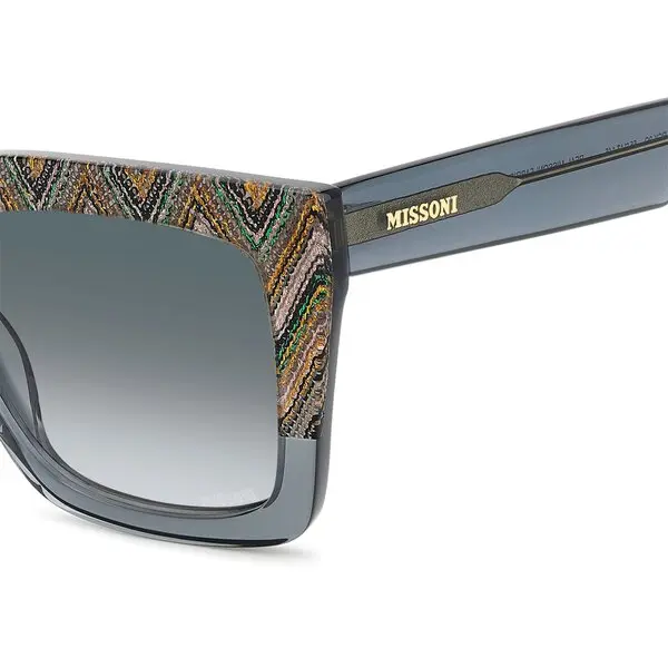 Missoni Square Frame Sunglasses With Logo Detail