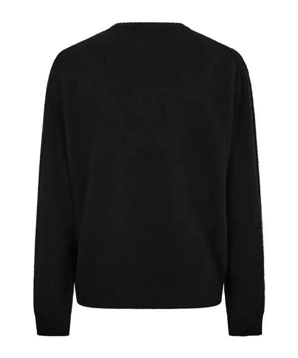 Versace Crew Neck Sweater With Medusa Detailing