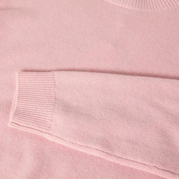 ANINE BING Long Sleeve Ribbed Trim Sweatshirt