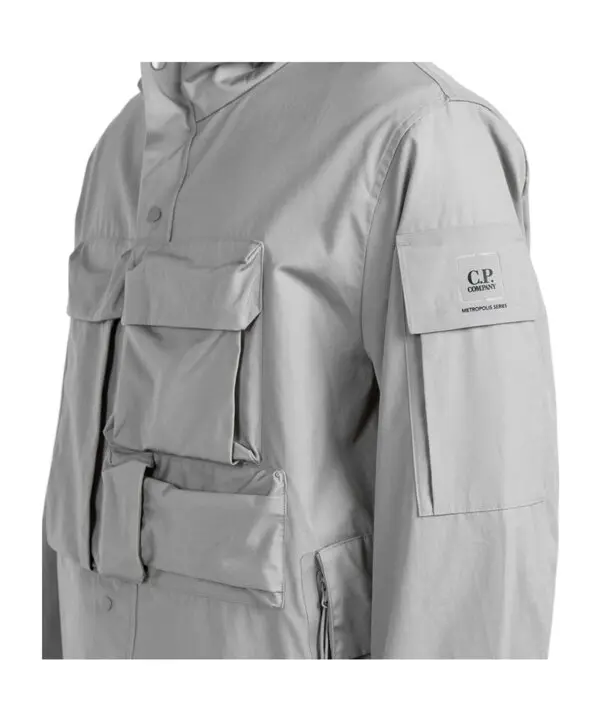 C.P. COMPANY Multi-pocket Hooded Utility Jacket
