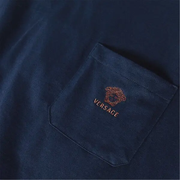 Versace Logo Short-sleeved T-shirt