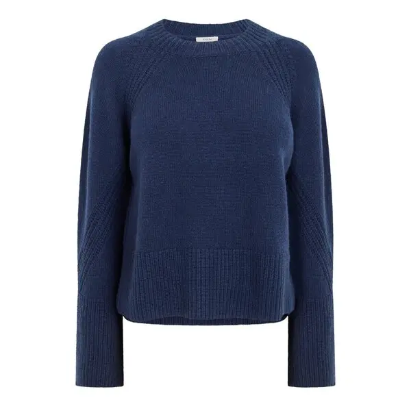JOSEPH Crew Neck Long Sleeve Sweater