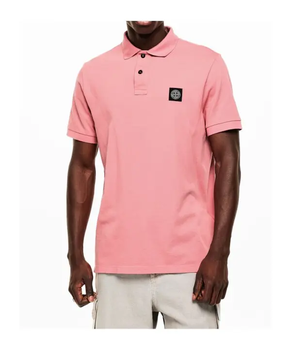 Stone Island Compass Logo Polo Shirt