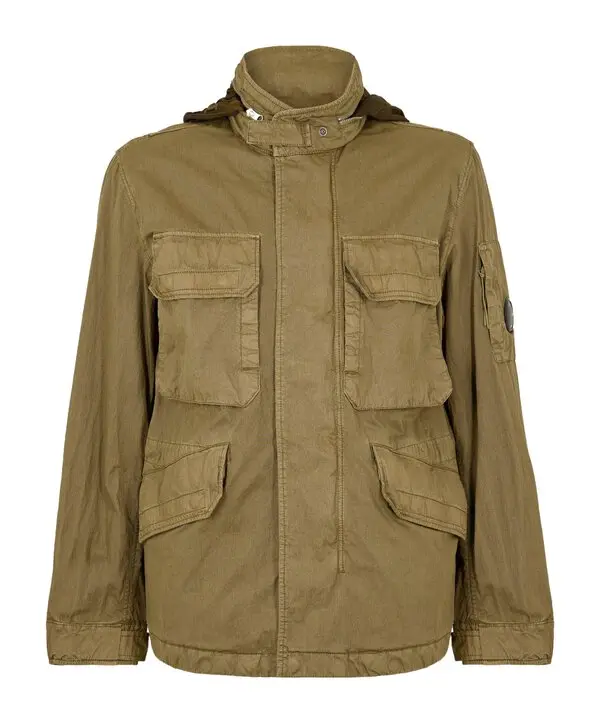 C.P. COMPANY Stand Collar Multi-pocket Utility Jacket