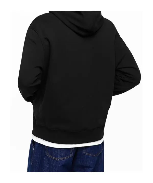 AMI Paris Hooded Zip-up Sweatshirt