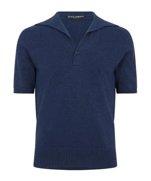 Dolce & Gabbana Minimalist Short-sleeve Polo Shirt