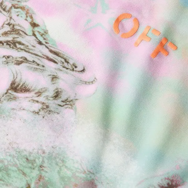 Off-White Double-layer Fabric Top