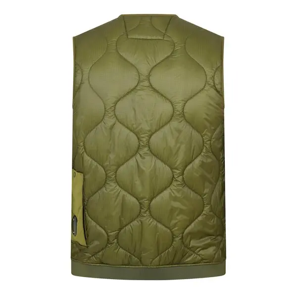 C.P. COMPANY Quilted Argyle Sleeveless Vest
