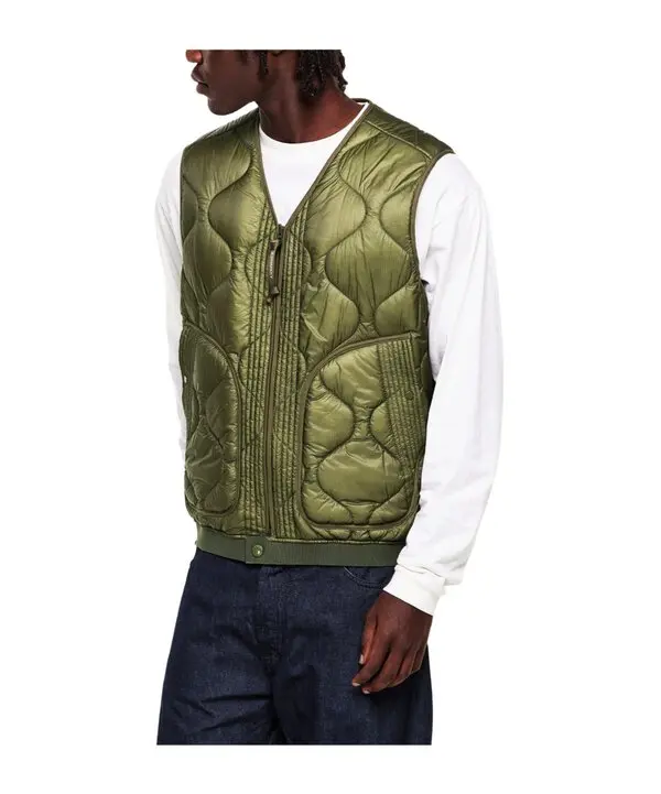 C.P. COMPANY Quilted Argyle Sleeveless Vest