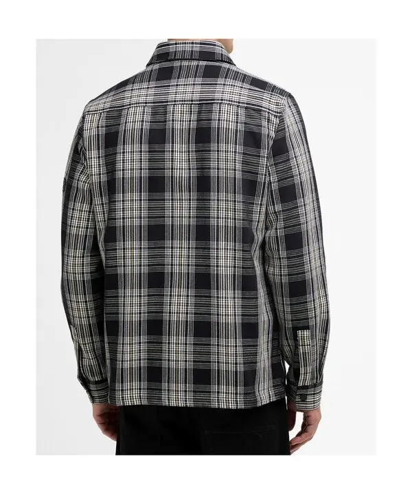 Barbour Seafield Plaid Zip-up Shirt Jacket