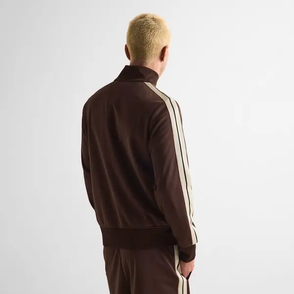 Palm Angels Slim-fit Sports Jacket With Logo Branding