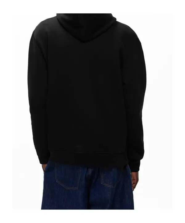 AMI Paris Logo Hoodie - Black