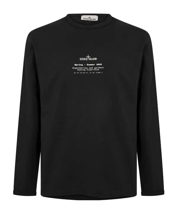 Stone Island Crew-neck Long-sleeve T-shirt