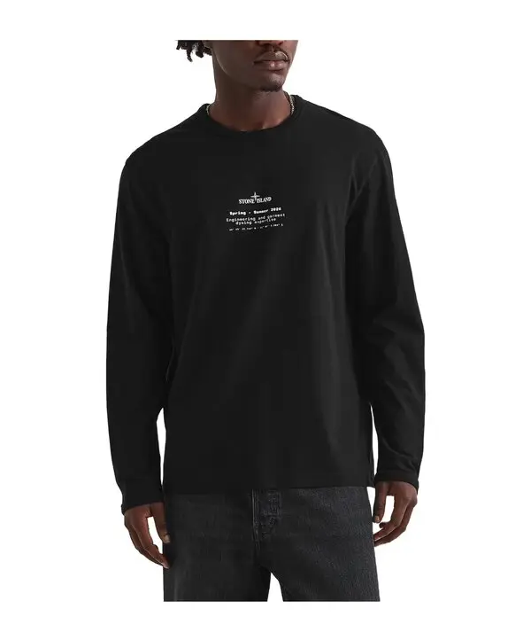 Stone Island Crew-neck Long-sleeve T-shirt