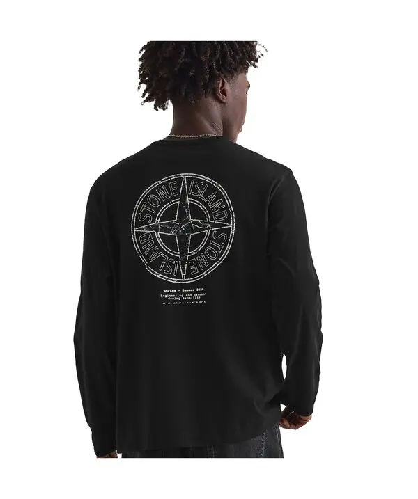 Stone Island Crew-neck Long-sleeve T-shirt