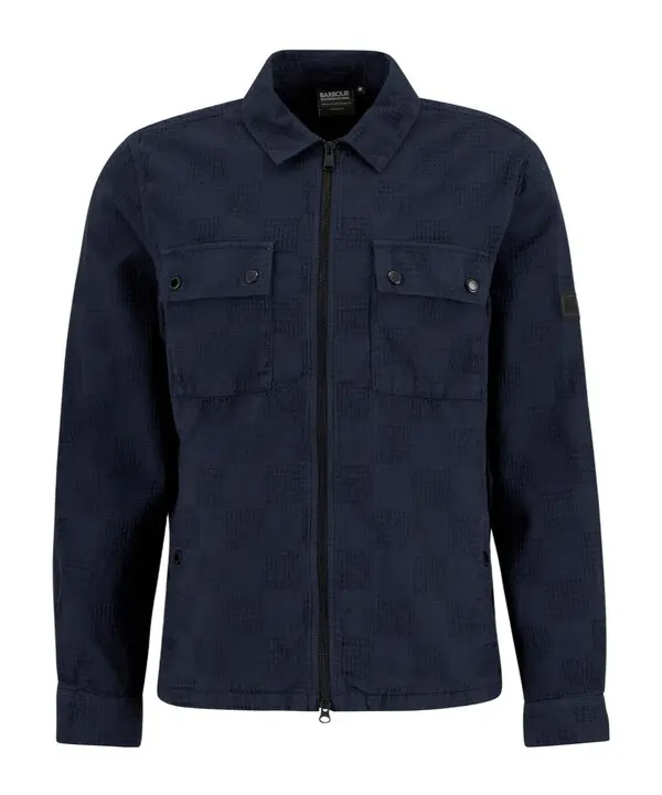 Barbour Zippered Long-sleeved Casual Jacket