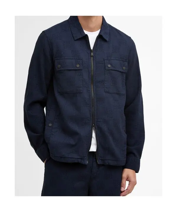 Barbour Zippered Long-sleeved Casual Jacket