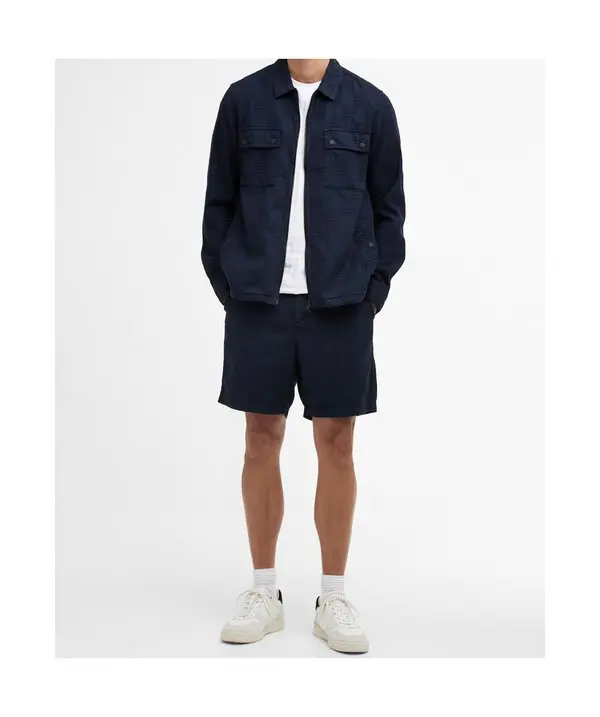 Barbour Zippered Long-sleeved Casual Jacket