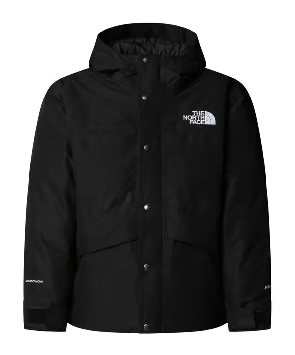 The North Face Mountain Down Short Puffer Jacket - Black