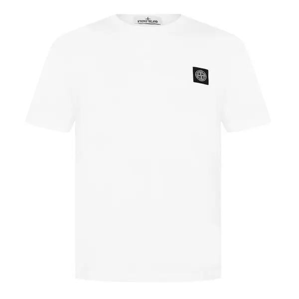 Stone Island Logo Patch T-shirt - White