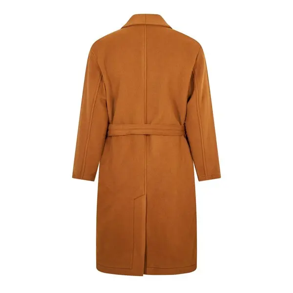 Hugo Boss Stylish Minimalist Long Overcoat