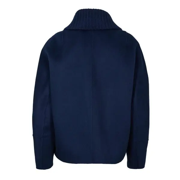 JOSEPH Zippered Long-sleeved Knit Cardigan