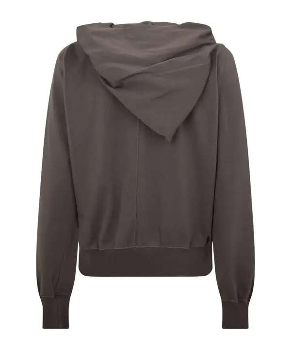 Rick Owens Zippered Hoodie - Black