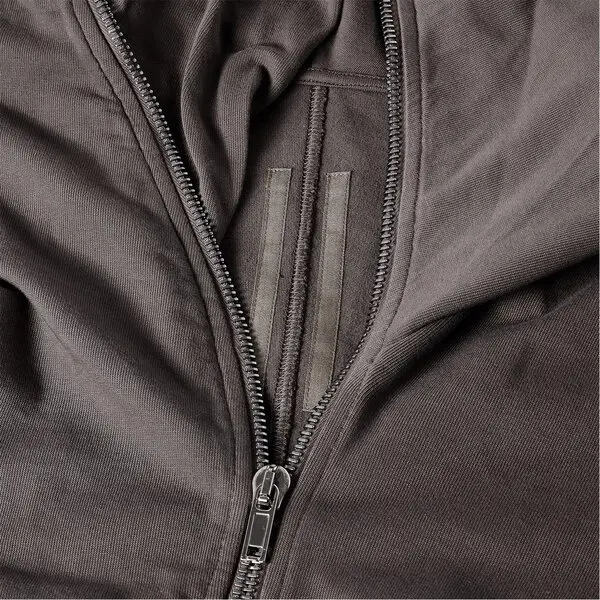 Rick Owens Zippered Hoodie - Black