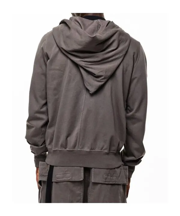 Rick Owens Zippered Hoodie - Black