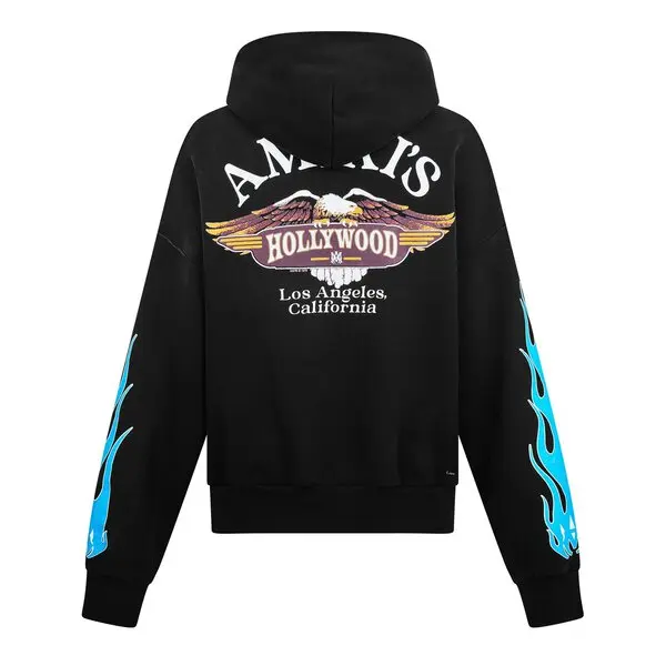 Amiri Ma Flames Zip Hoodie