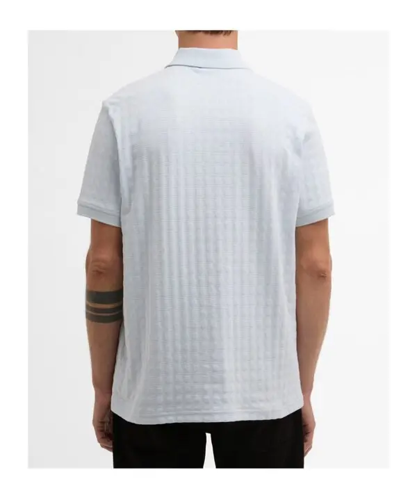 Barbour Zippered Short-sleeved Polo Shirt - White