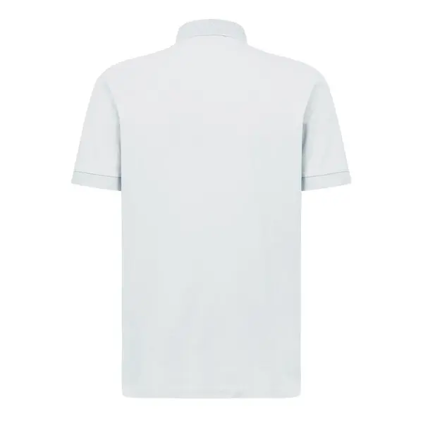 Stone Island Cotton Compass Logo Polo Shirt