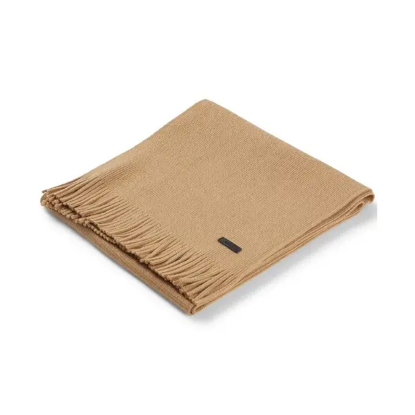 Hugo Boss Albas Wool Logo Scarf