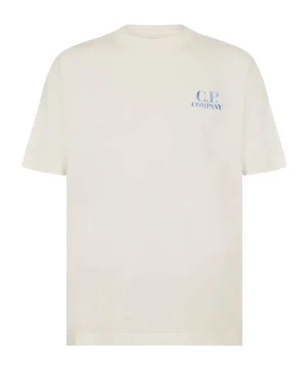 C.P. COMPANY Logo Crew Neck T-shirt