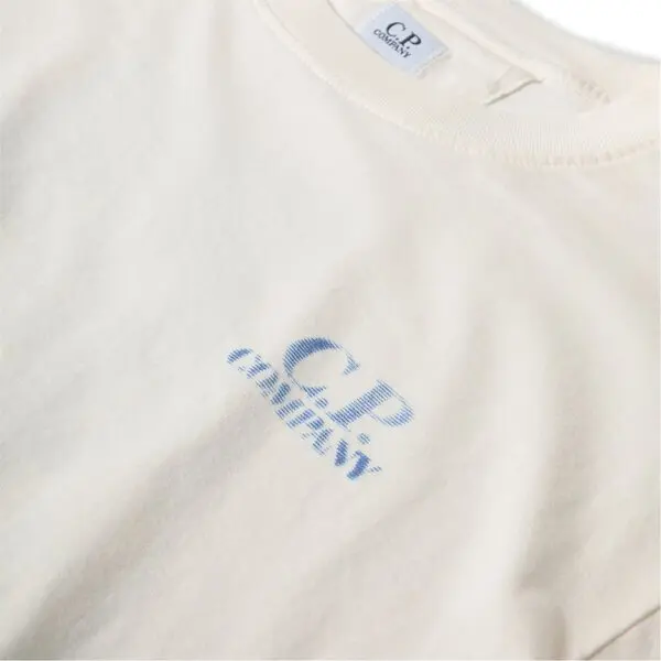 C.P. COMPANY Logo Crew Neck T-shirt